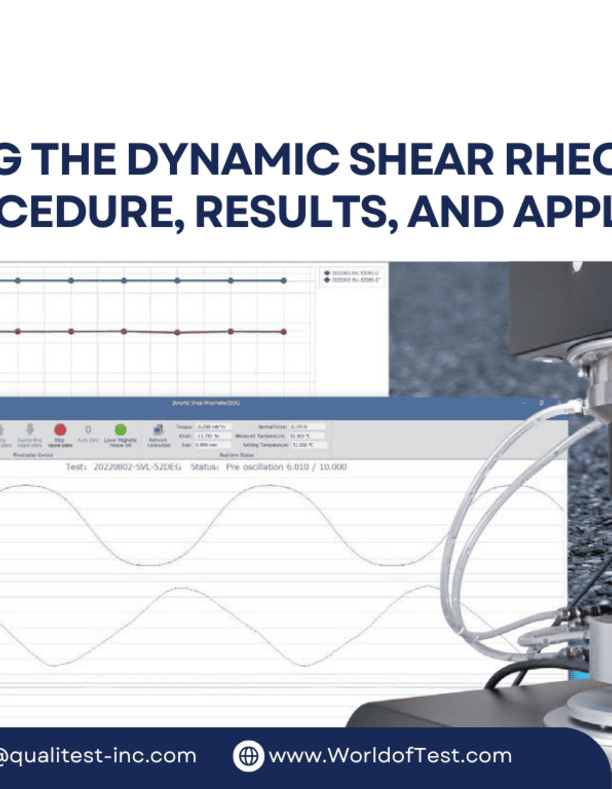 Dynamic Shear Rheometer (DSR) Test Guide